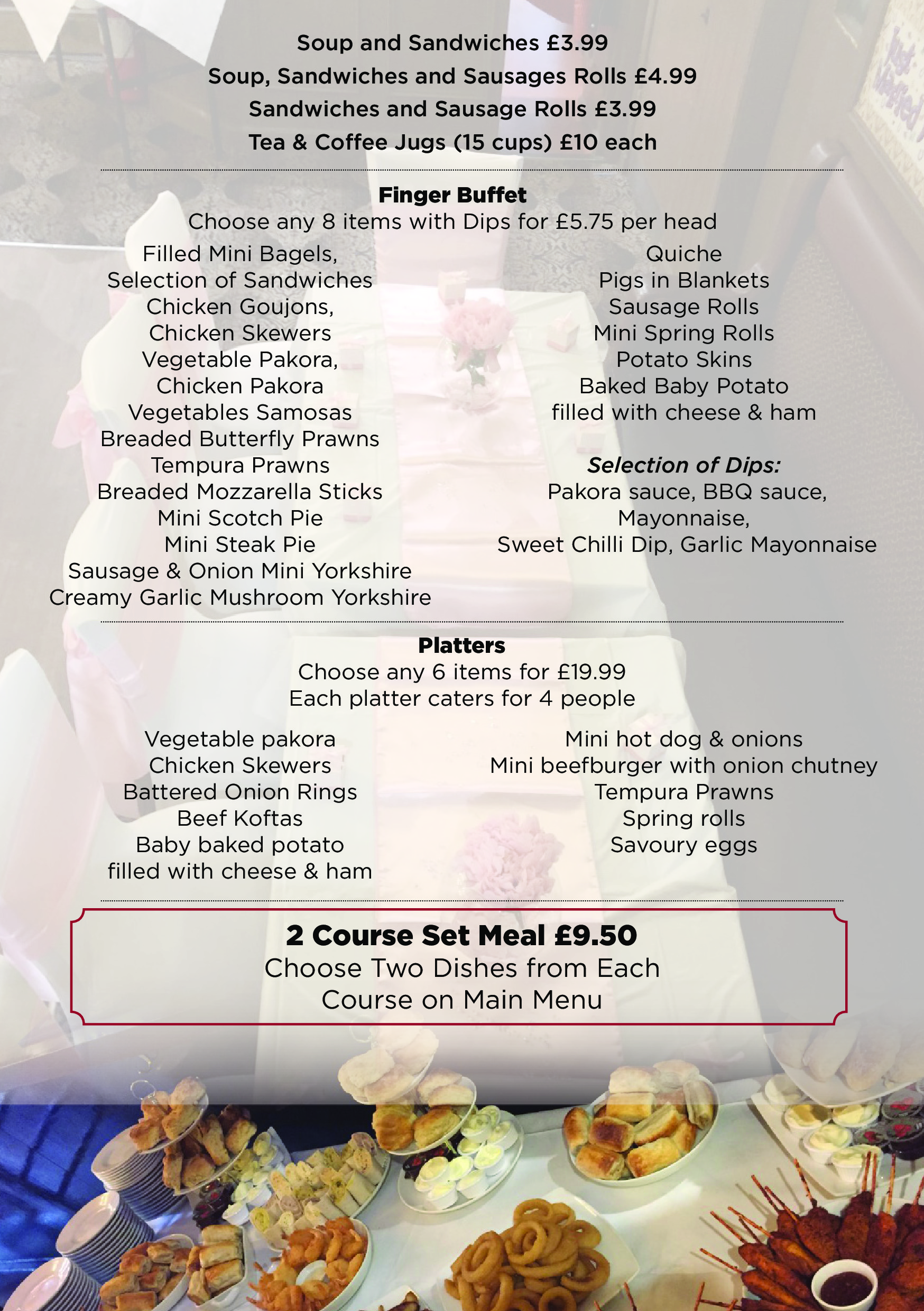 Functions - The Woodside Inn